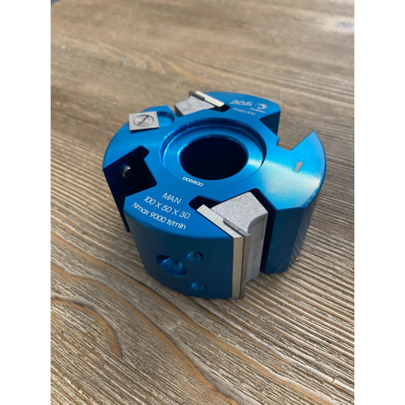 PORTE-OUTILS À CALIBRER ET À PROFILER HT 50 MM alesage 30 MM entraxe de ...