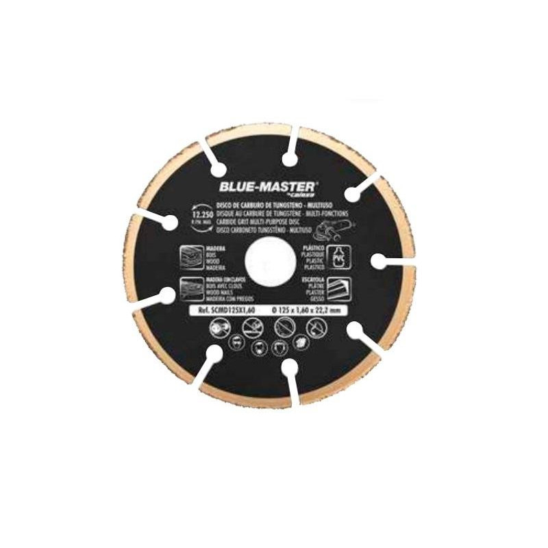 Disque carbure pour meuleuse pour la coupe de palette