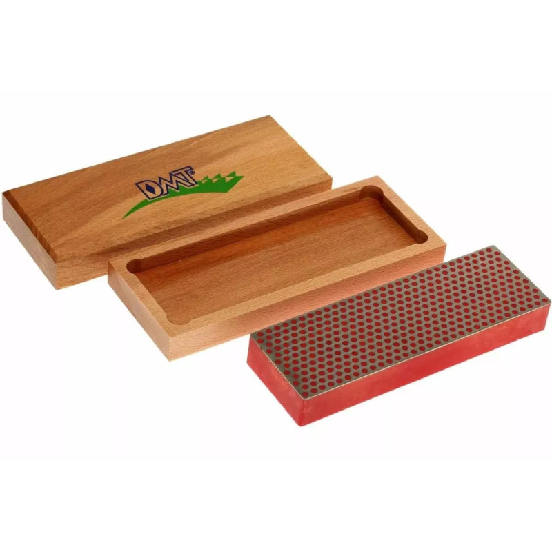 Pierre d'affutage DMT diamantée d'établi une face 152 x 50 x 19 grain fin