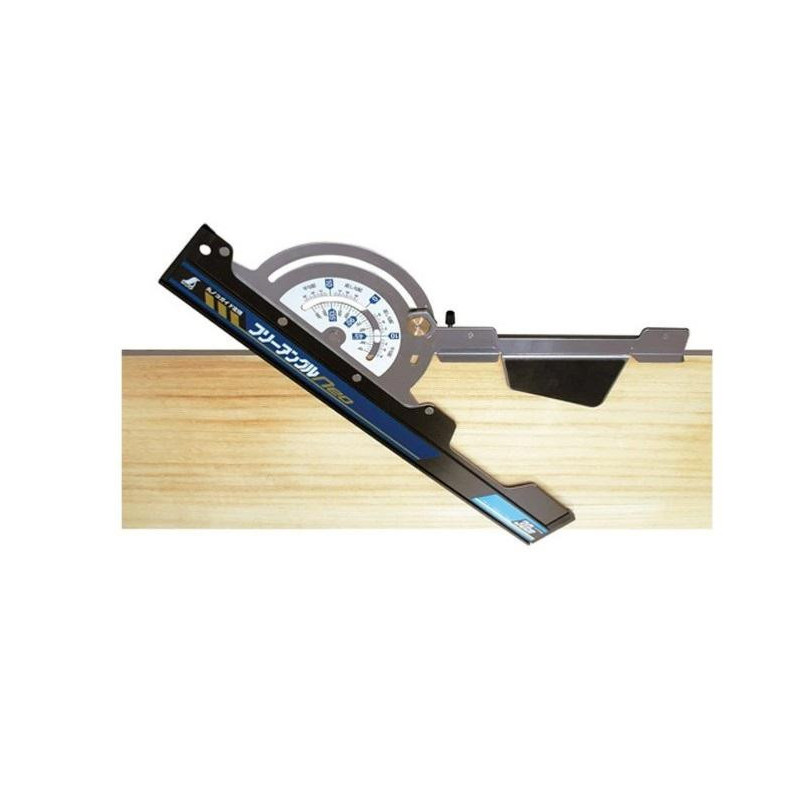 Guide pour scie circulaire avec rapporteur d'angle longueur 300mm