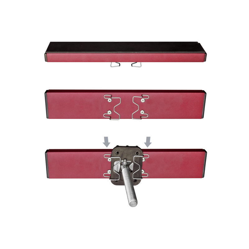 Patin grande dimension 200mm - Piher 34036