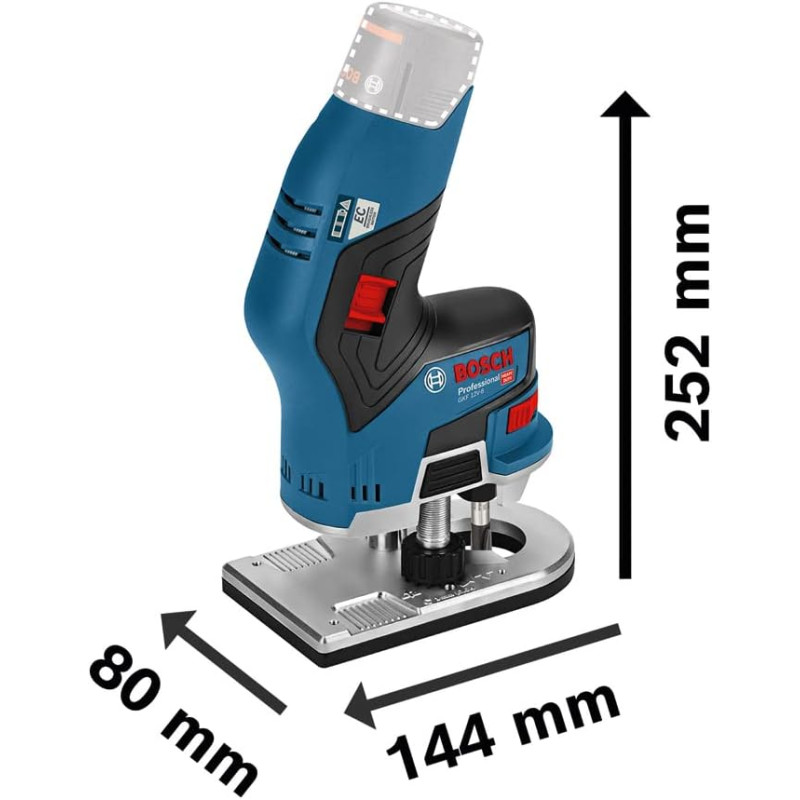 Affleureuse de chant 1000W FR156N VIRUTEX