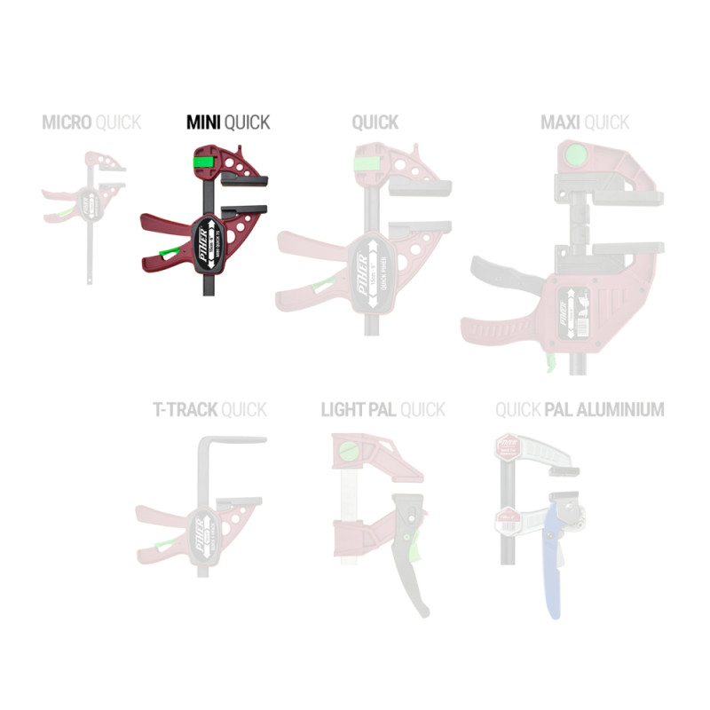 Serre-joint Mini quick - serrage 150 mm