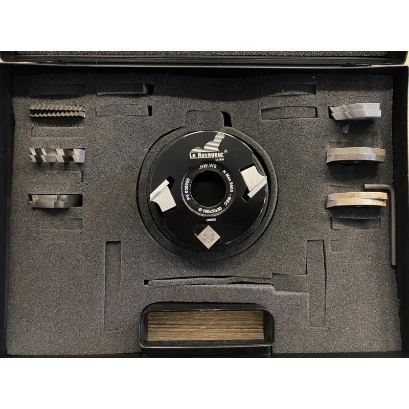 Coffret LE RAVAGEUR Porte-Outils à Profiler Hauteur 50 mm + 6 Paires de ...